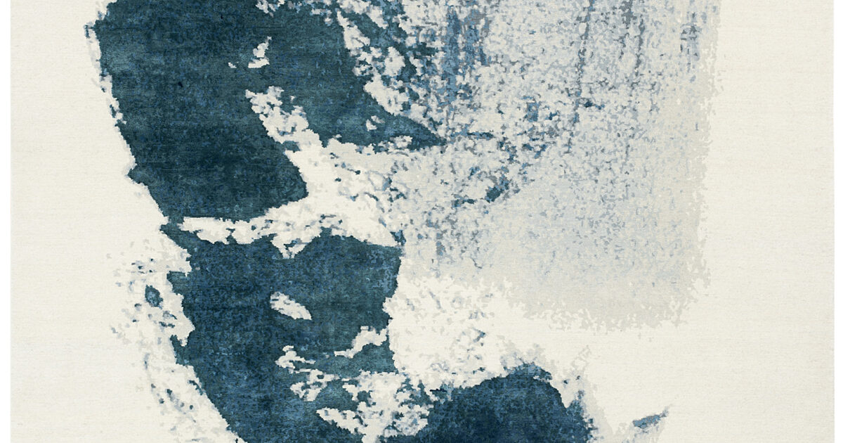 Ink | Blue Rug | Knots Rugs.